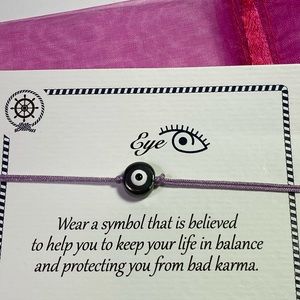 M.K.A | Jewelry | Good Luck Eye Charm Bracelet | Poshmark